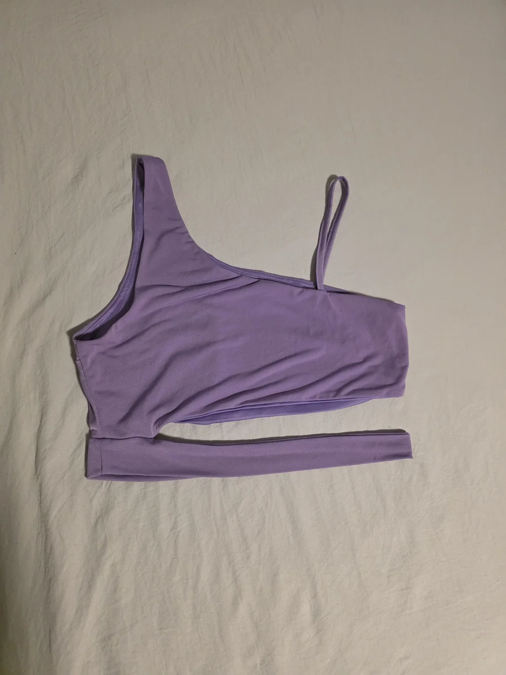 Forever 21 | Tops | One Shoulder Cut Out Croped Tank | Poshmark